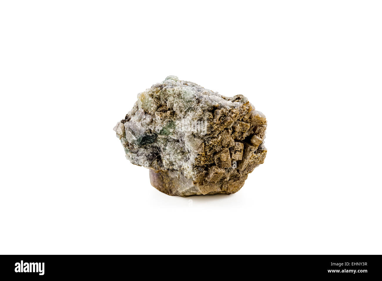 Fluorite Crystals in Matrix Crystal structure: cubic Composition ...