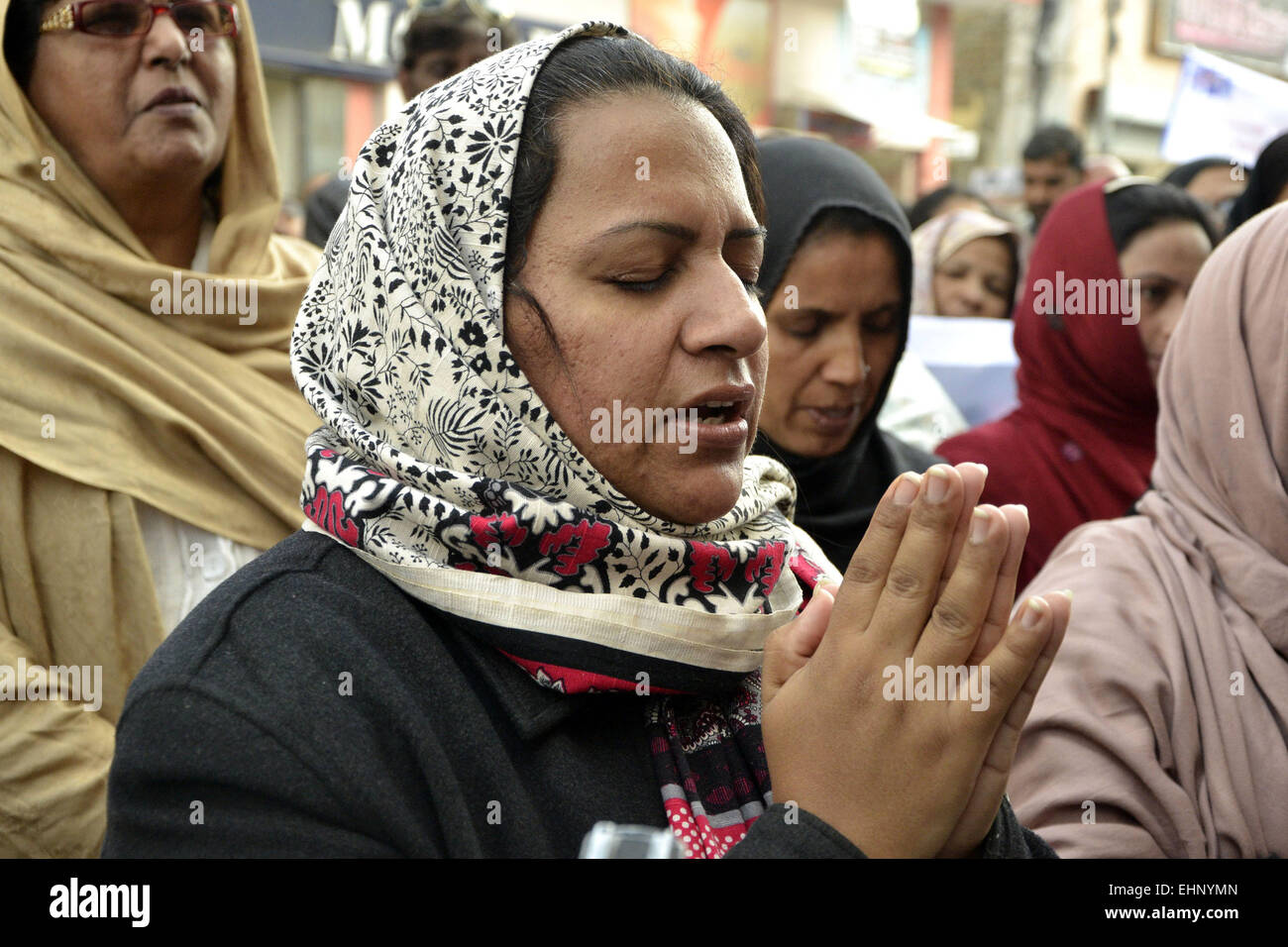 Pakistani christian woman hi-res stock photography and images - Alamy