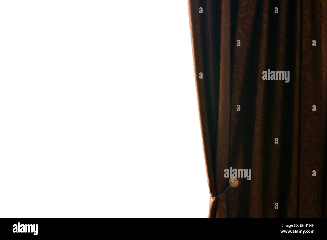 Empty stage red curtain hi-res stock photography and images - Alamy