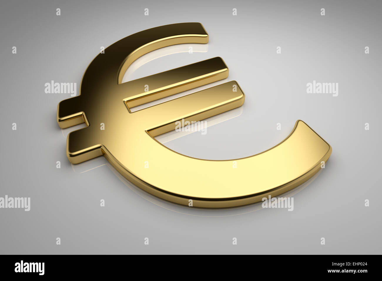 Golden euro symbol gold hi-res stock photography and images - Alamy