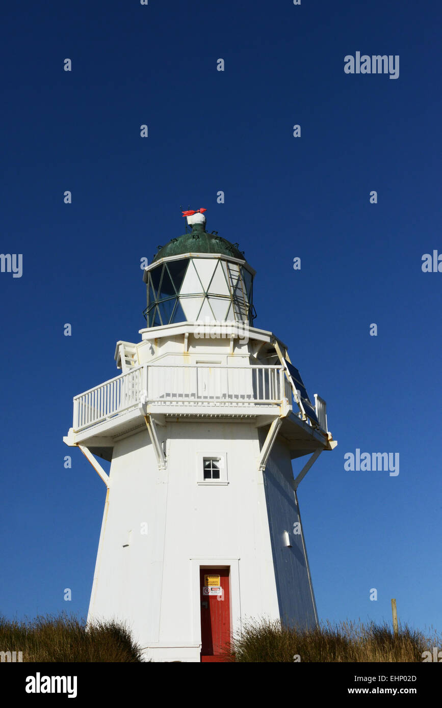 Waipapa Point Lighthouse, South Island, New Zealand Stock Photo - Alamy