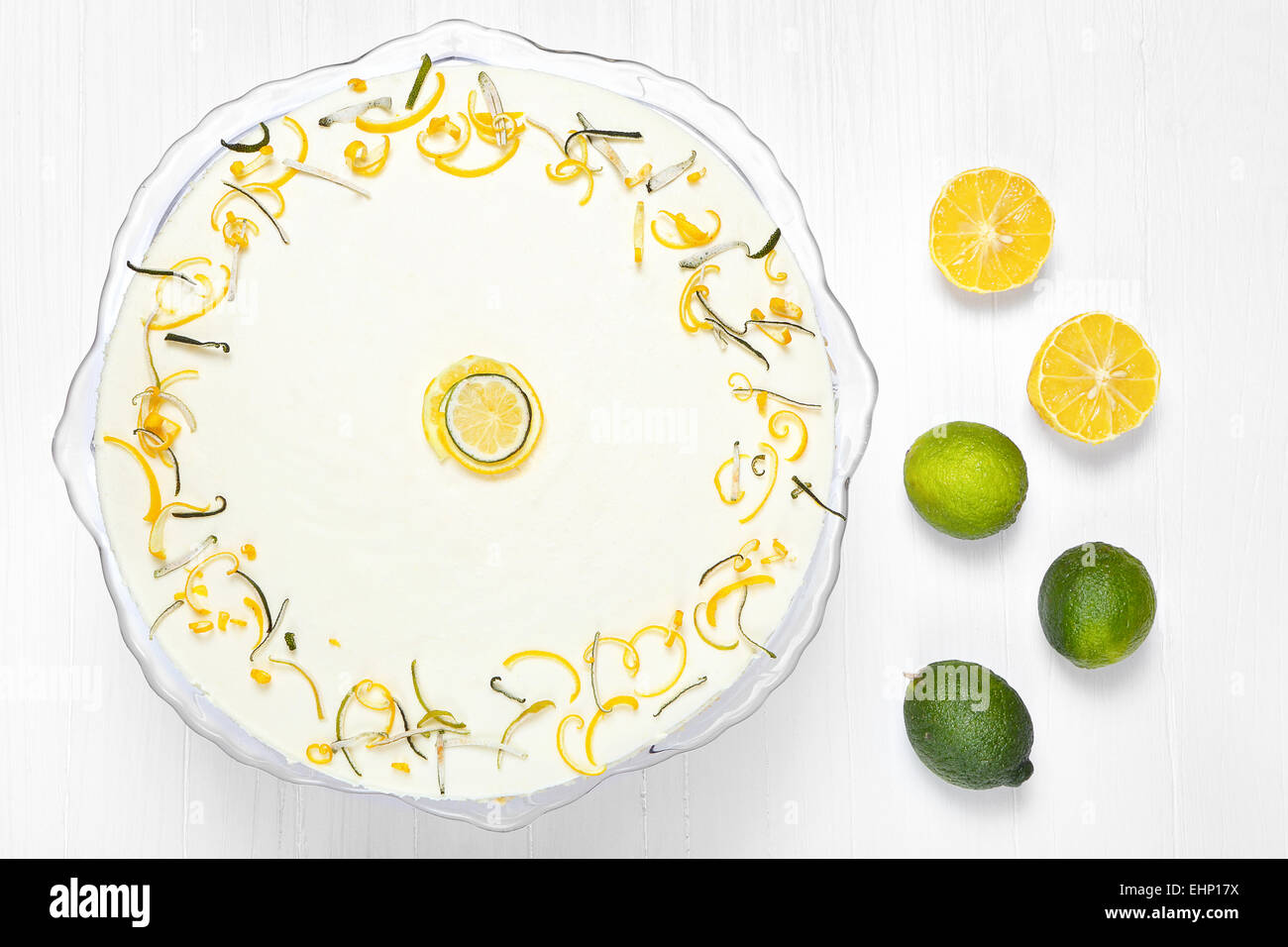 Tasty lime cake on hi-res stock photography and images - Alamy