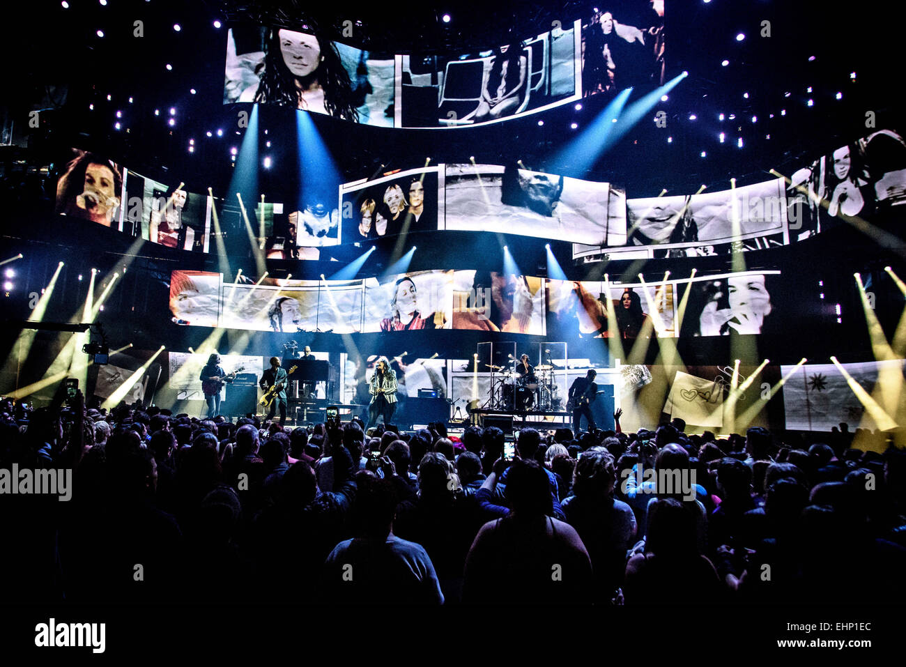 Hamilton, Ontario, Canada. 15th Mar, 2015. ALANIS MORISSETTE performs ...