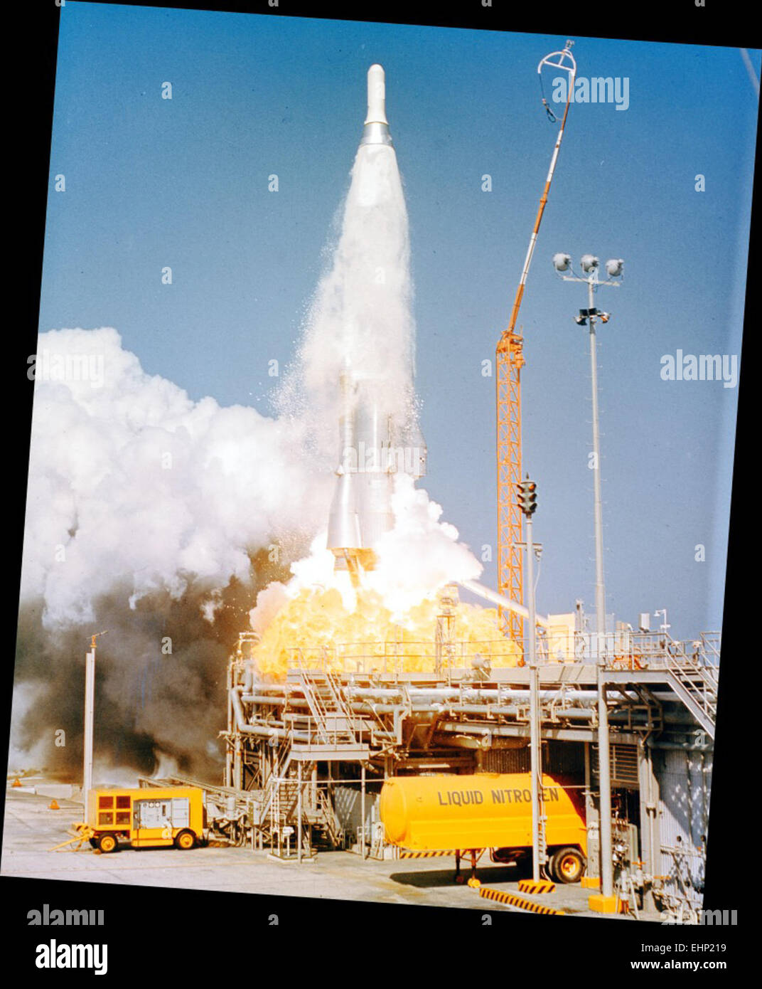 Atlas 3E Liftoff--'Atlas Launches binder; Atlas 3E; 10-11-60; AMR LC-13 ...