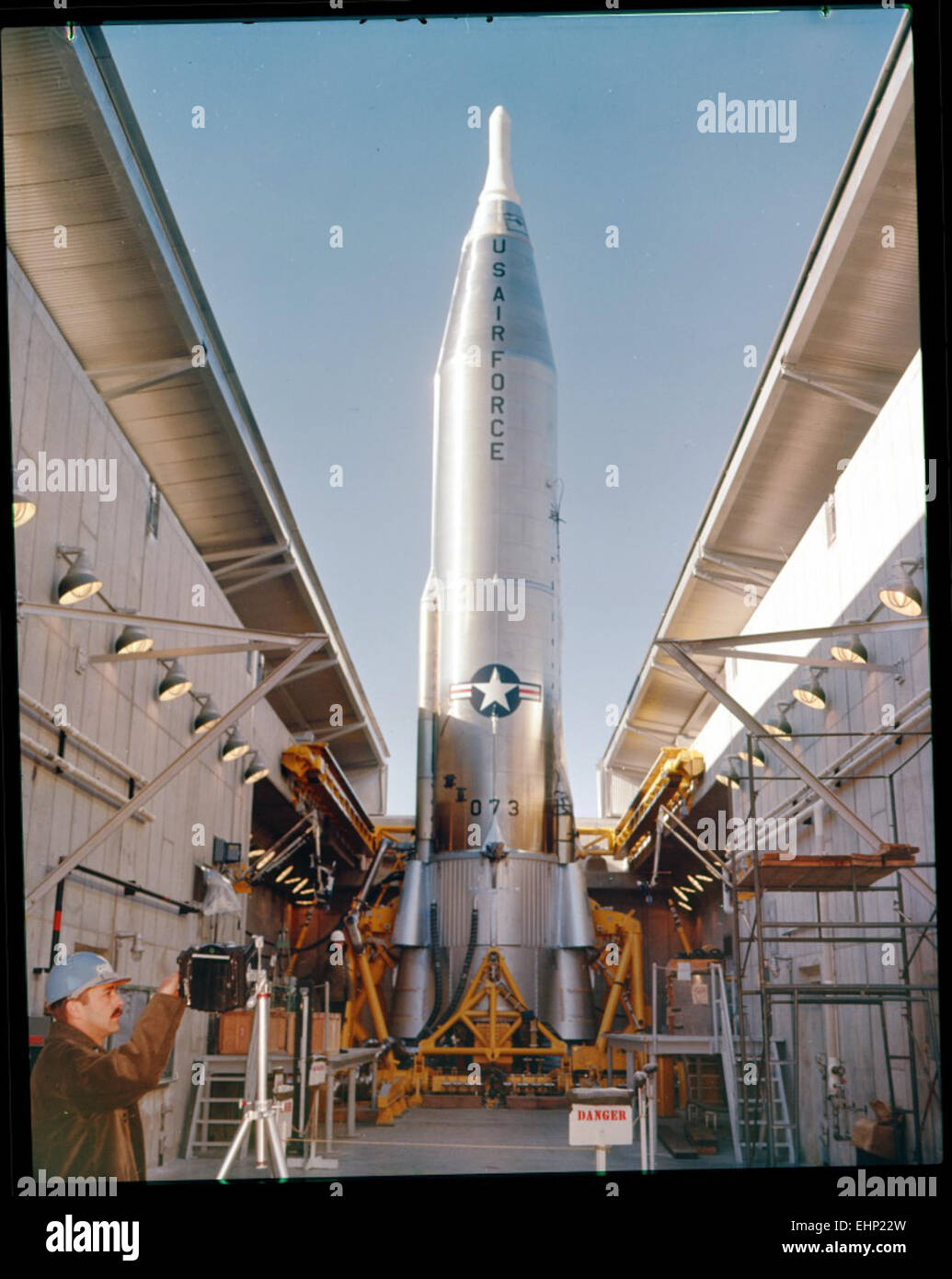 Atlas 68D on Pad--'Missiles on Pads binder; Atlas 68D; 12-13-60 Stock ...