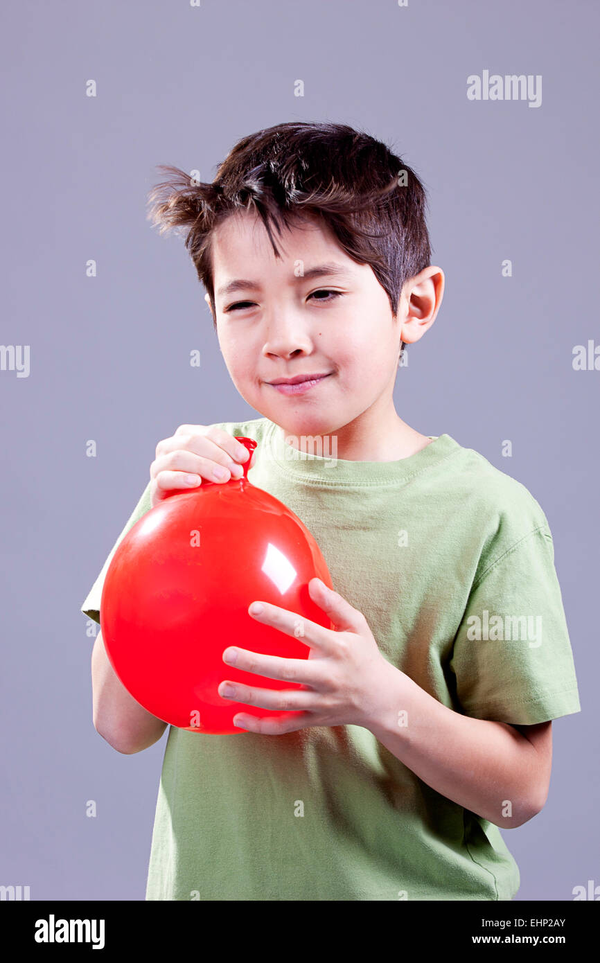 Child hair balloon hi-res stock photography and images - Alamy