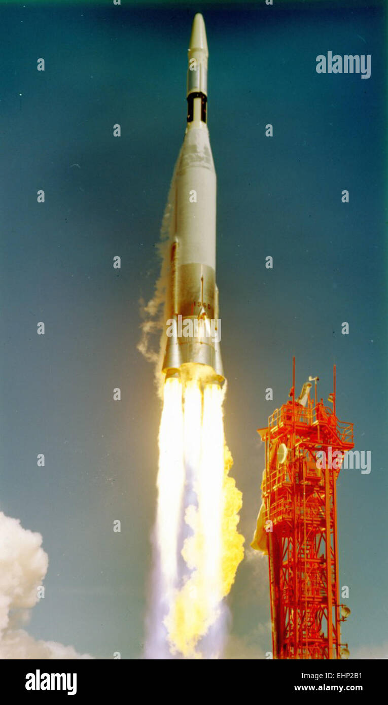 1960s nasa launch atlas agena hi-res stock photography and images - Alamy