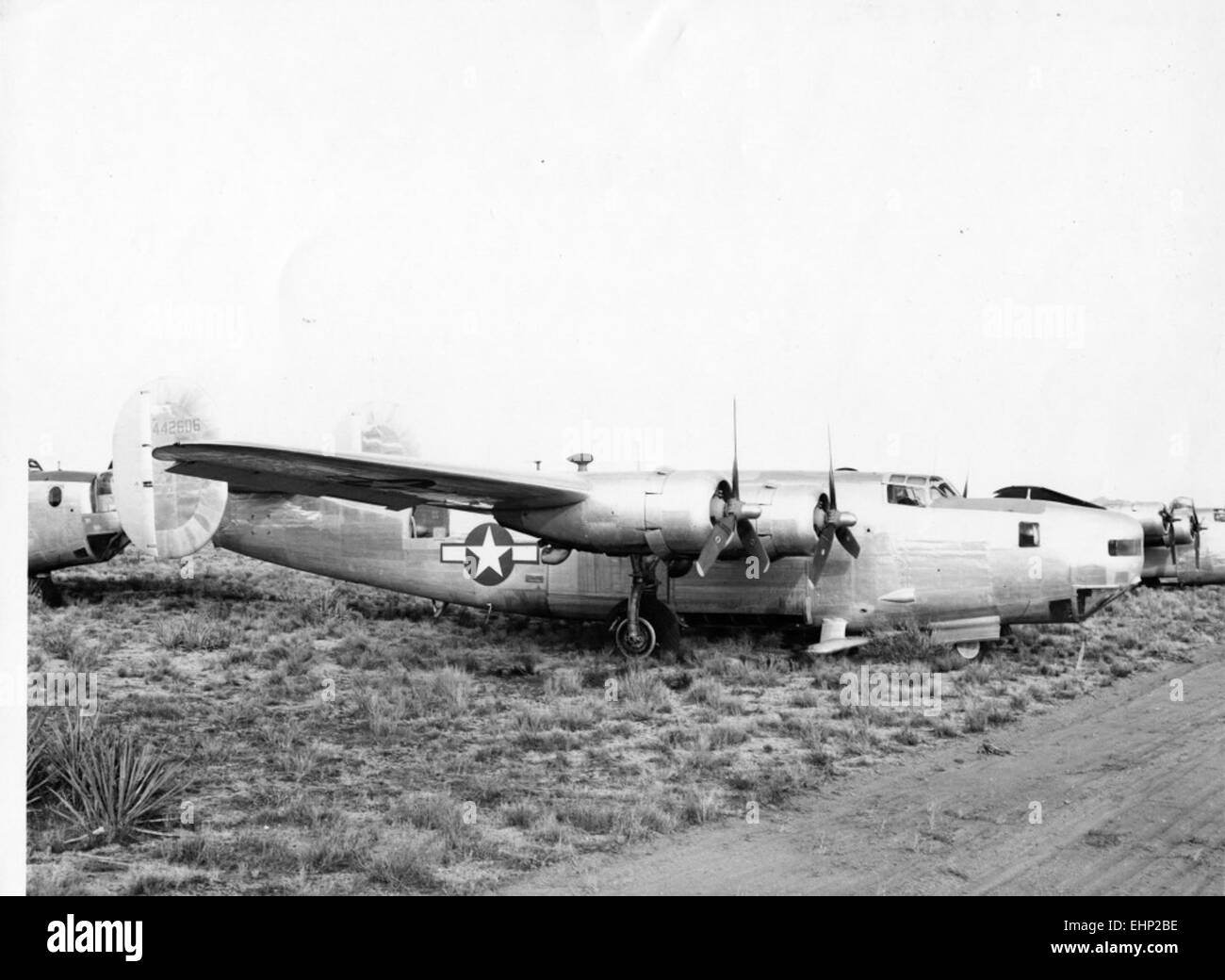 A B-24M Liberator bomber, photographed from the collection of Terry M ...