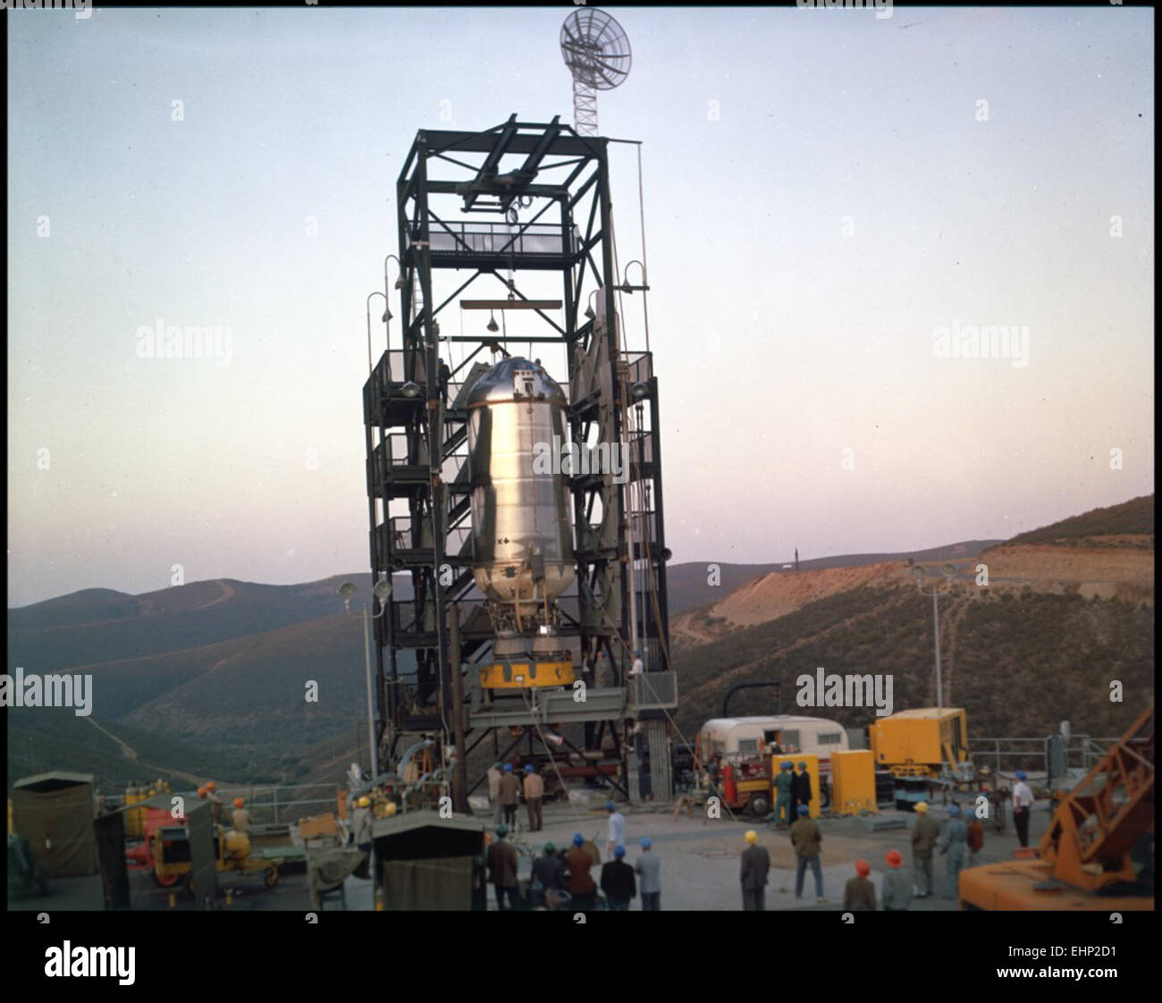 The Centaur first test vehicle, captured on October 14, 1960 ...