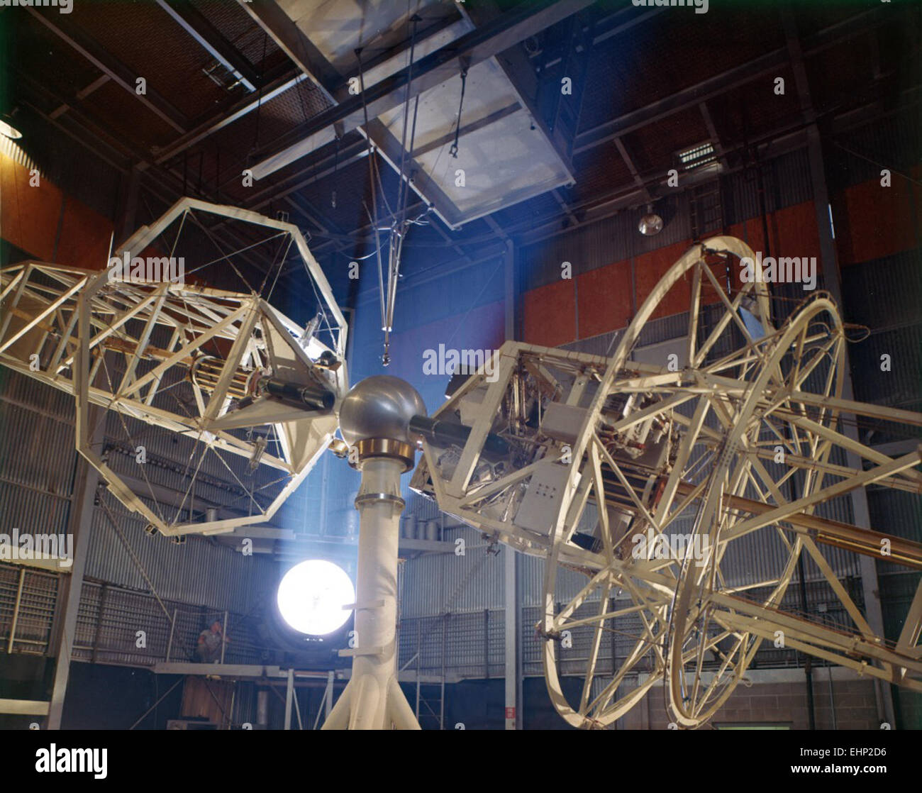 A photograph documenting the testing phase of the Centaur program along ...