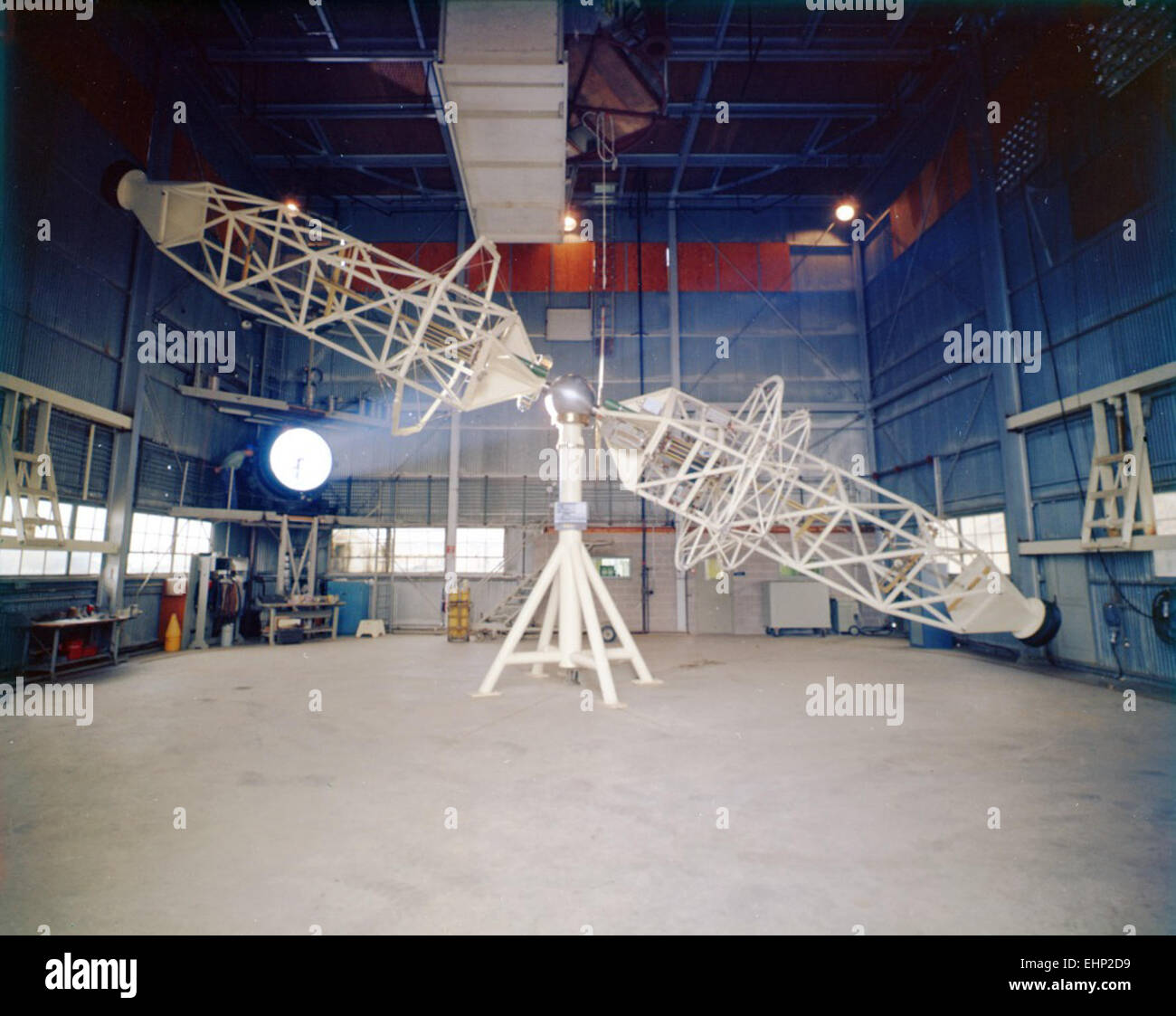 This photograph depicts the Centaur rocket during its phase testing at ...