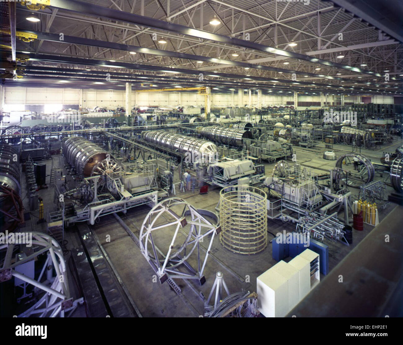 Photograph of the Centaur Manufacturing assembly area on August 26 ...