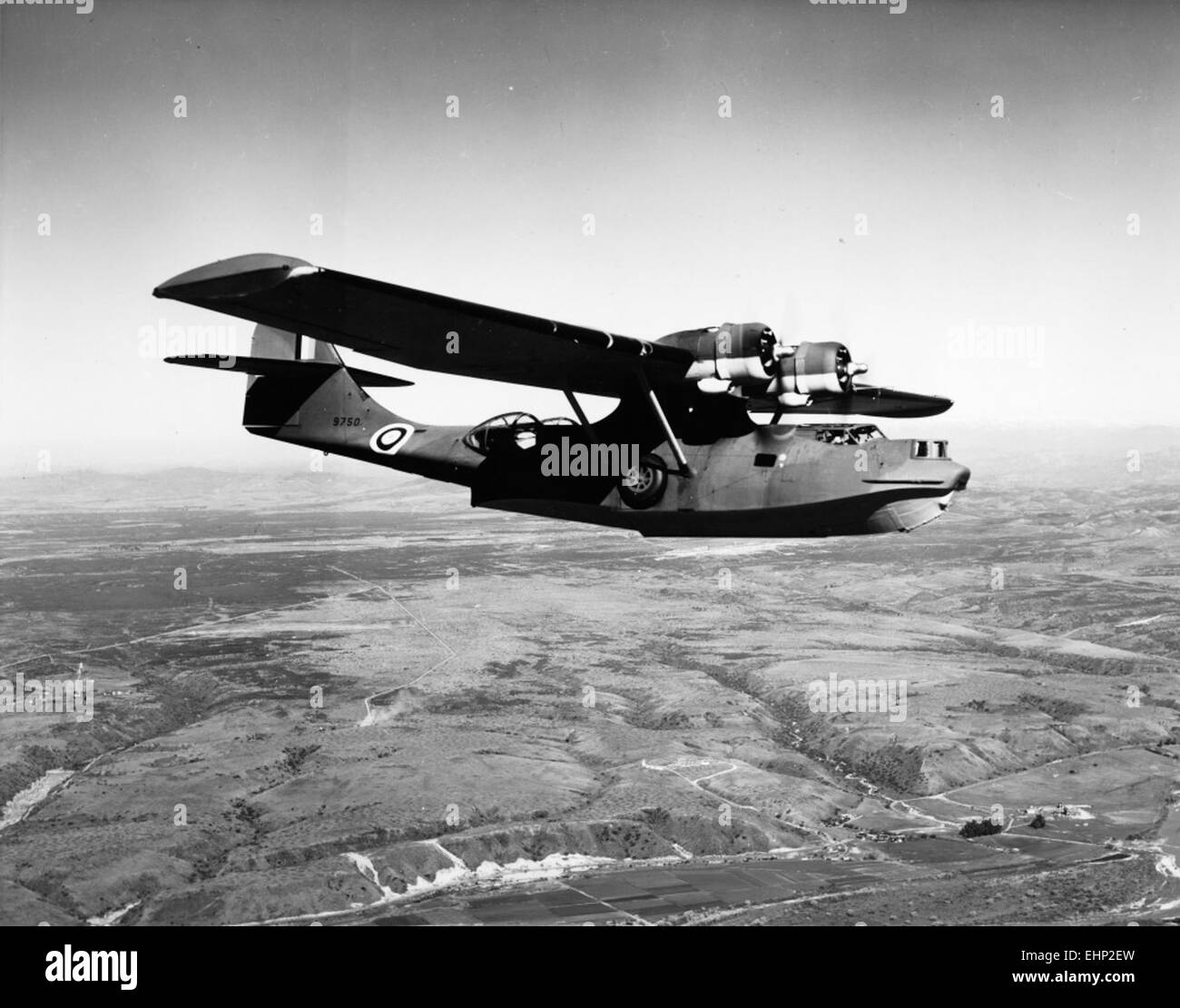 A photograph of the Consolidated 28-5AMC Canso, RCAF 9750, taken on ...
