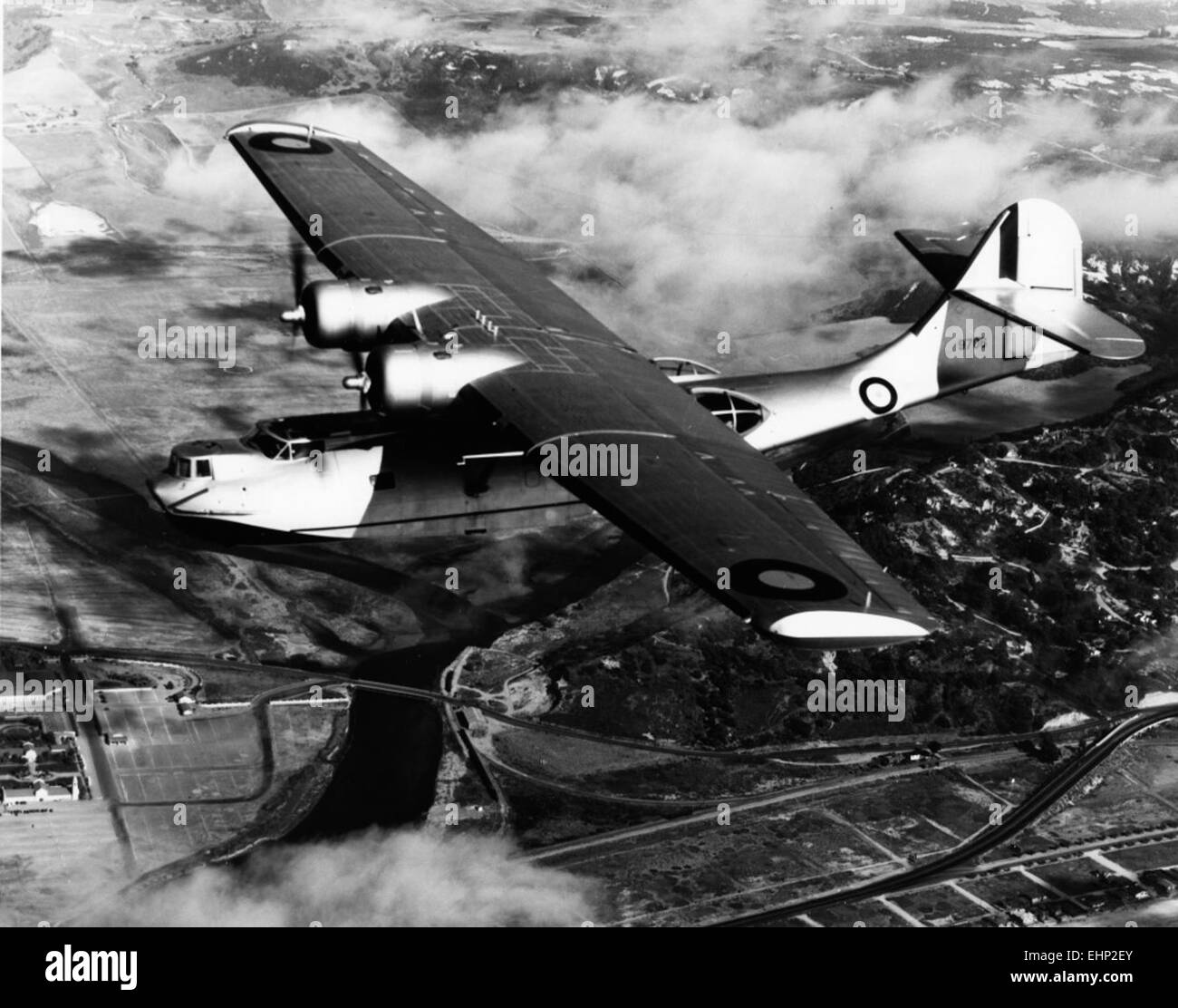 A photograph of the Consolidated 28-5MC Canso, a maritime patrol ...