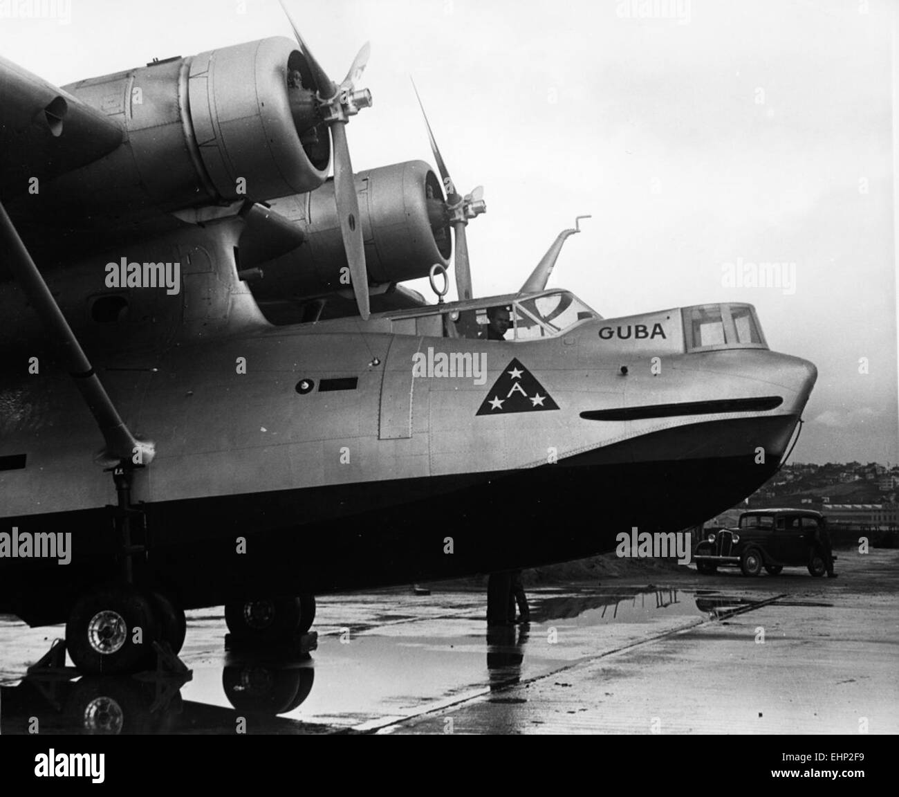 A photograph of the Consolidated Model 28-1, NC777, showcasing its ...