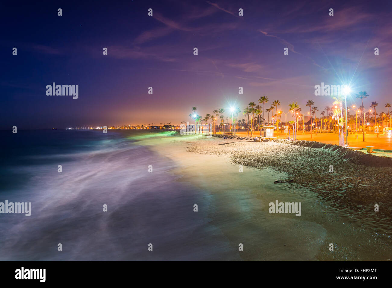 Pacific ocean night landscape hi-res stock photography and images - Alamy