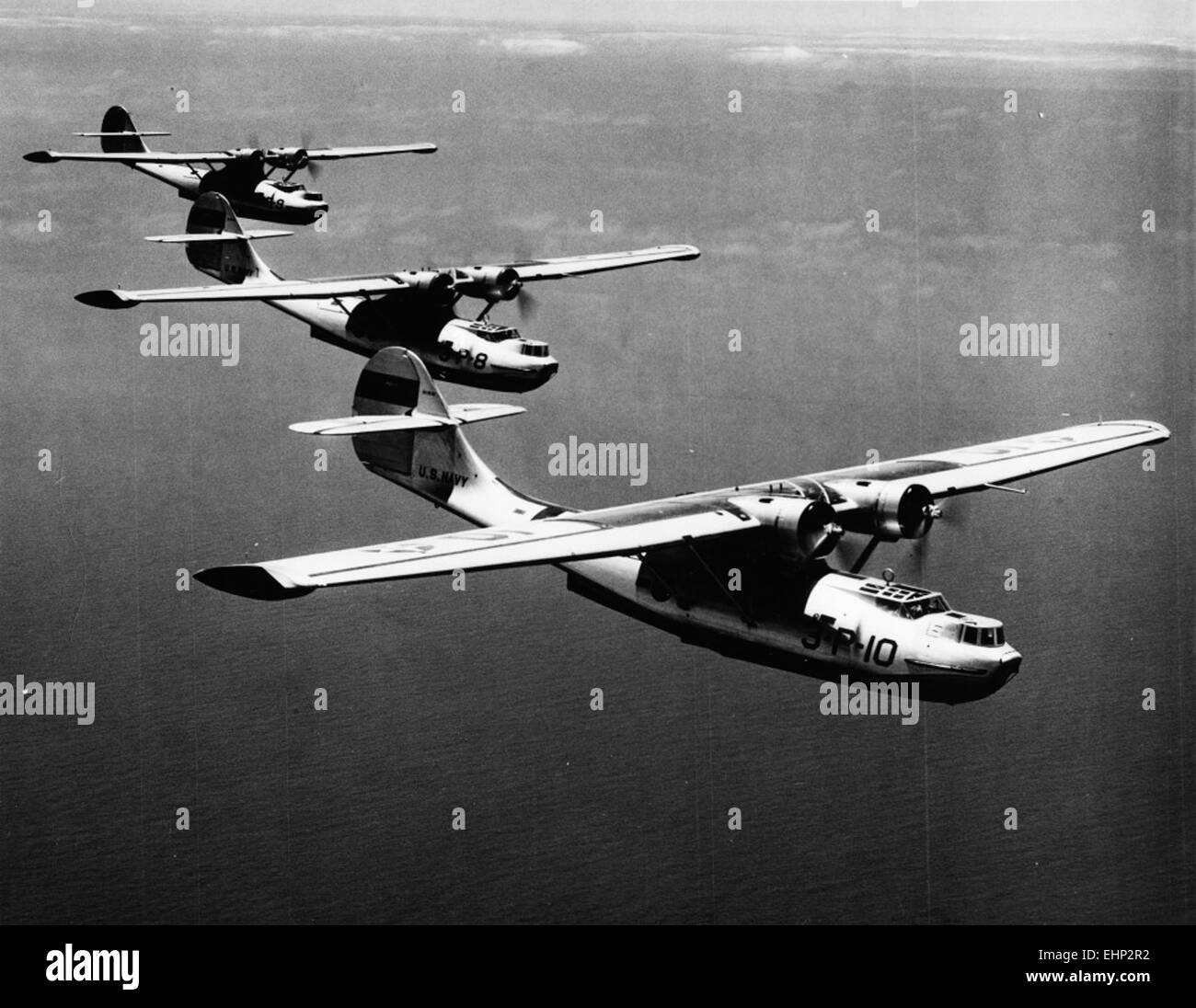 A photograph of a Consolidated PBY-1, aircraft number 0122, with VP-3 ...