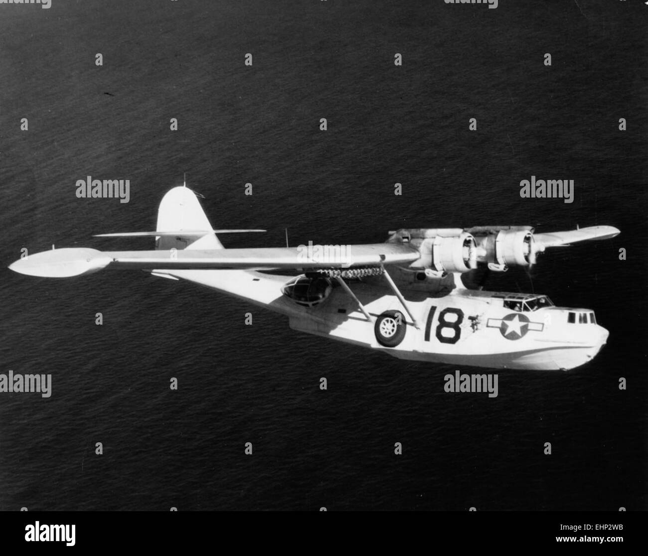 The Consolidated PBY-5A is a seaplane used by the U.S. Navy during ...