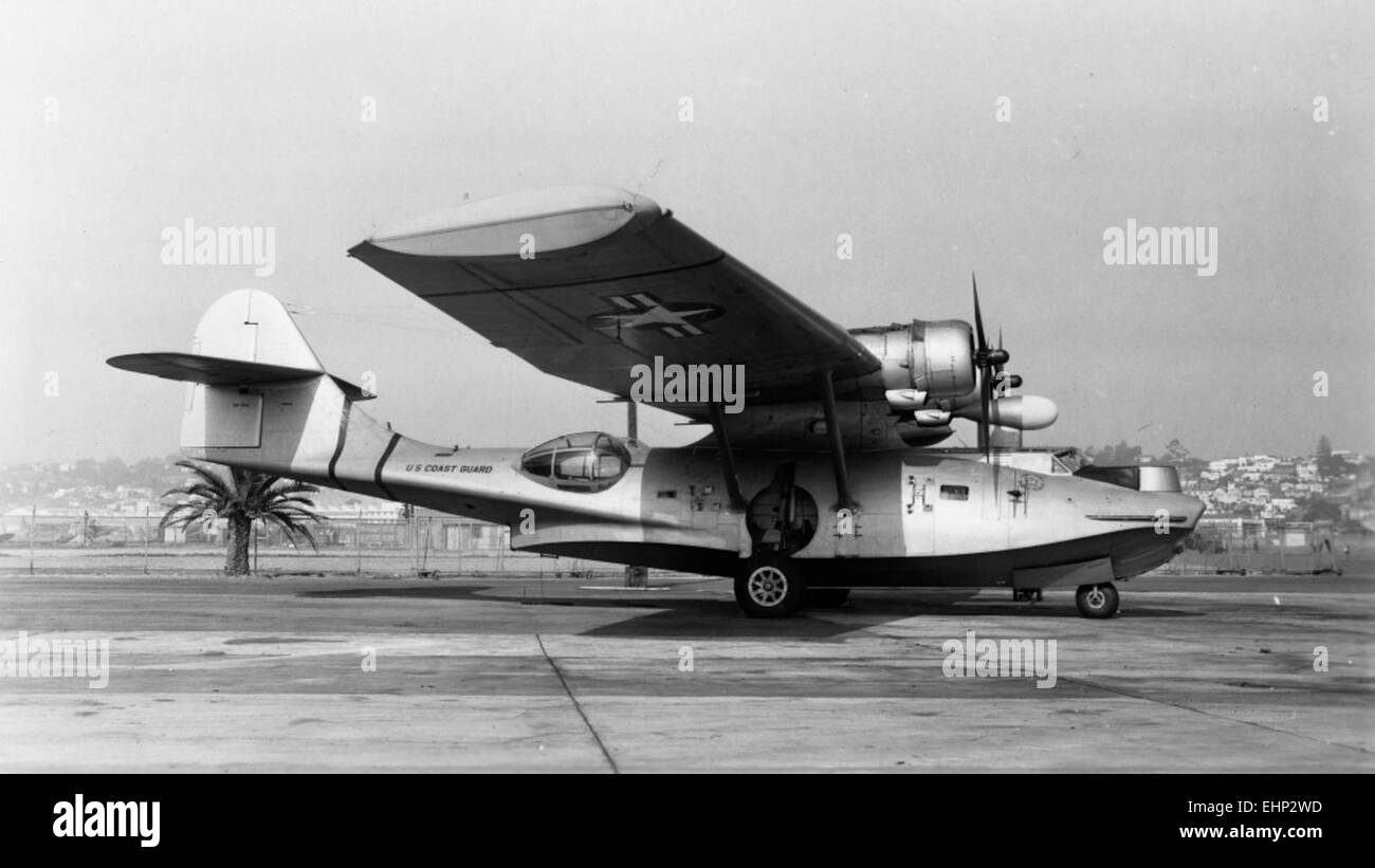 A photograph of a Consolidated PBY-5A Catalina aircraft, serial number ...