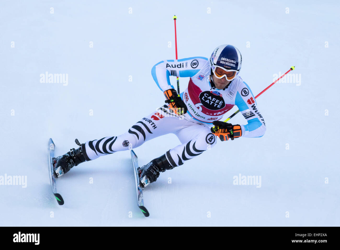 Val Badia, Italy 21 December 2014. DOPFER Fritz (Ger) competing in the ...