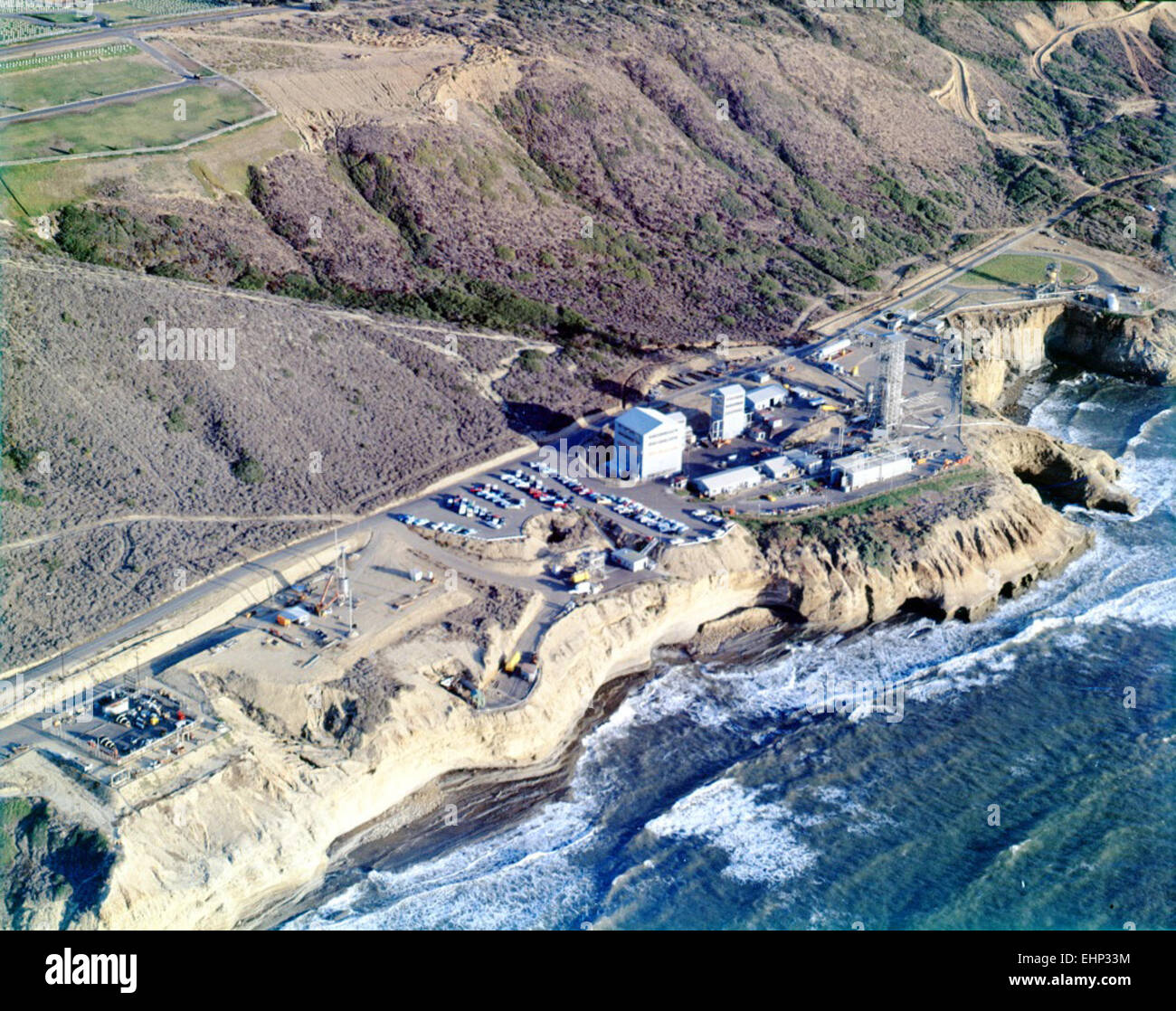 An aerial view of Point Loma, California, captured in November 1960 ...