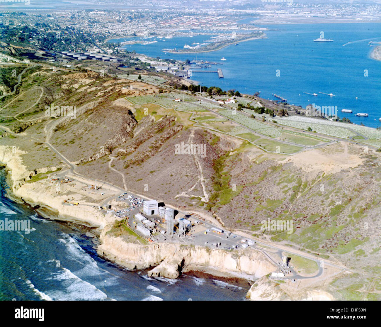 Aerial photograph of Pt Loma, taken on November 15, 1960, offering a ...