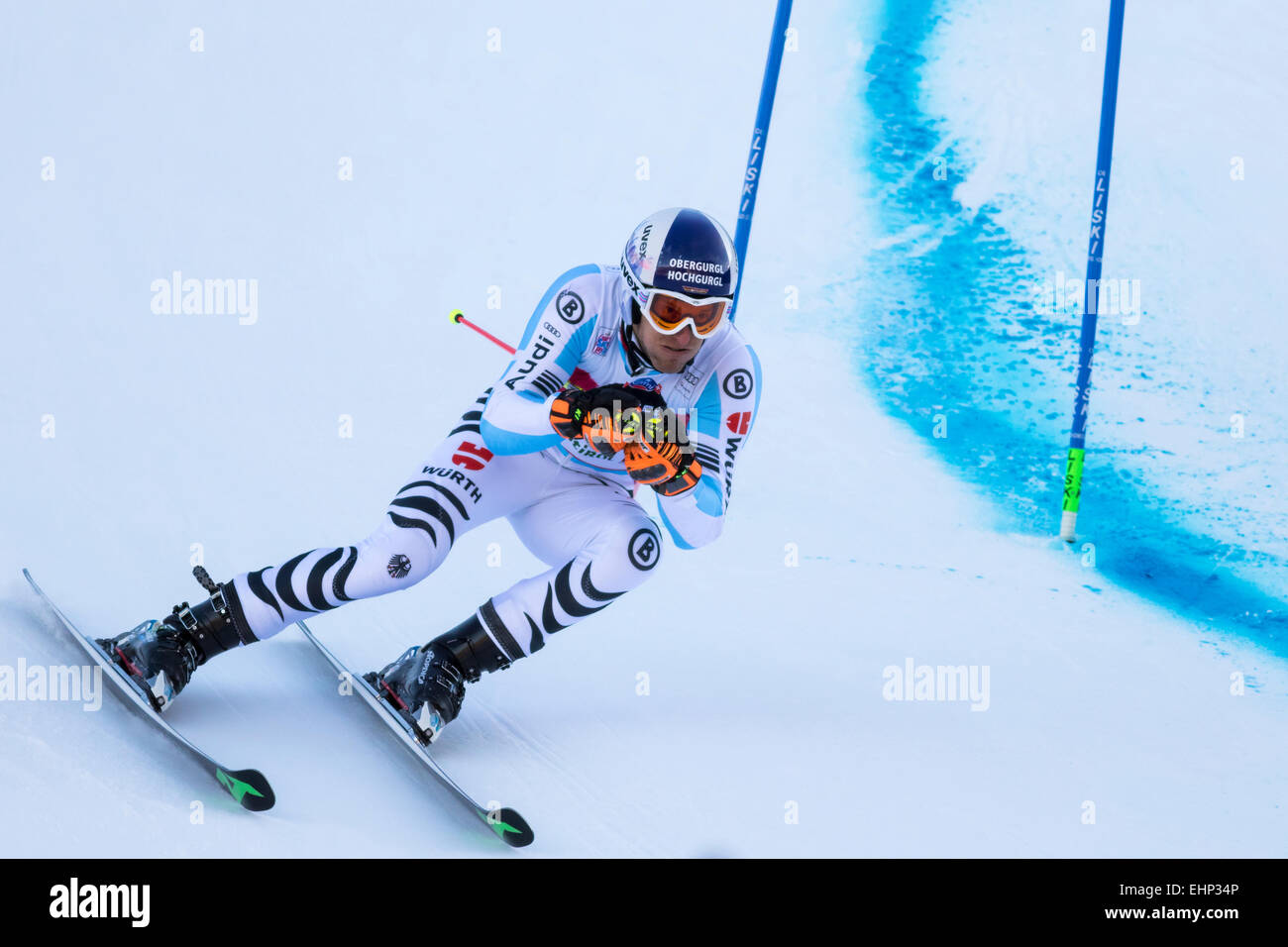 Val Badia, Italy 21 December 2014. DOPFER Fritz (Ger) competing in the ...