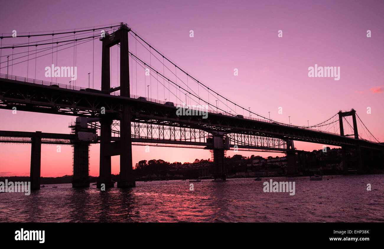 Tamar bridge hi-res stock photography and images - Alamy