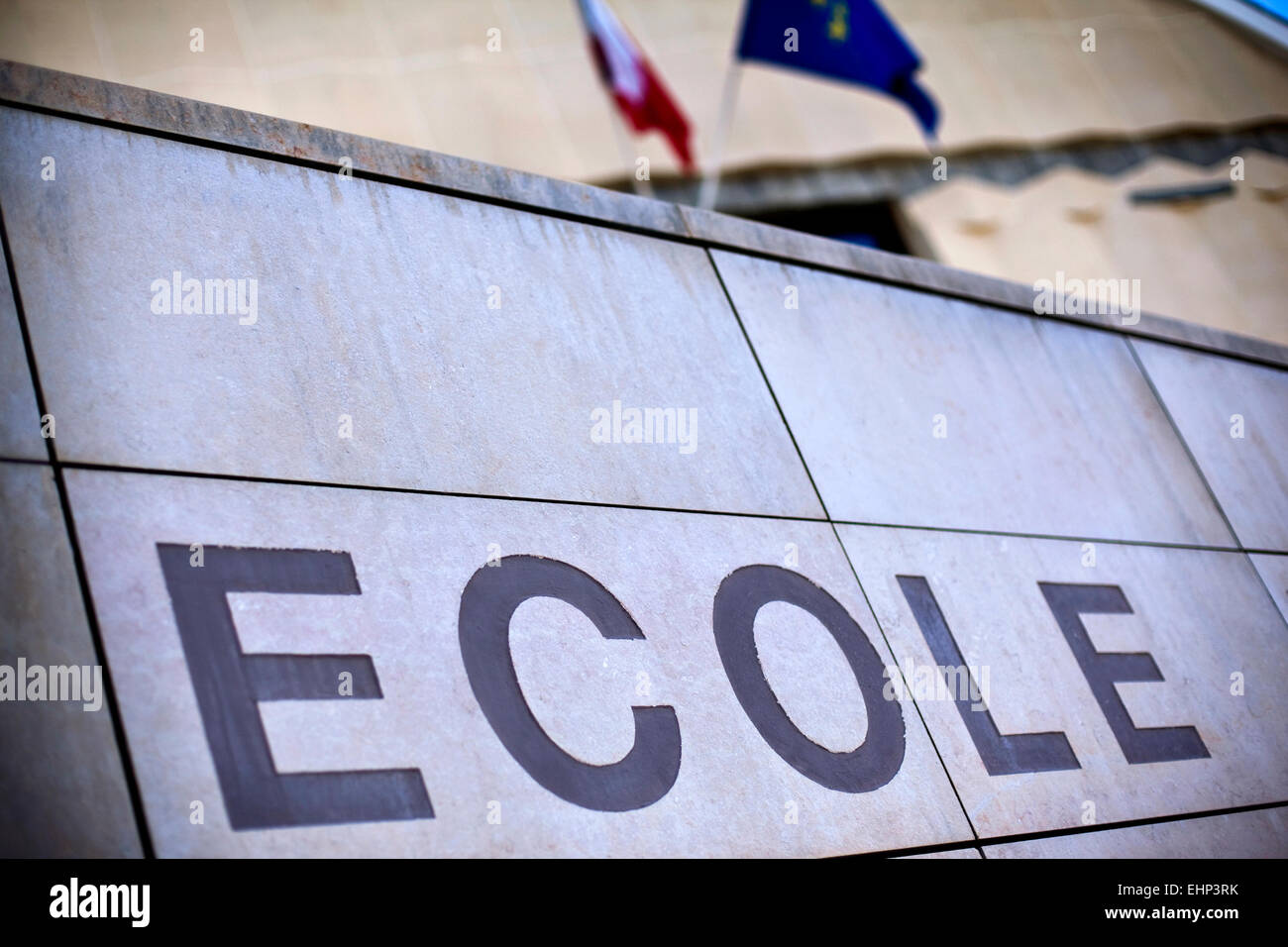 French school building hi-res stock photography and images - Alamy