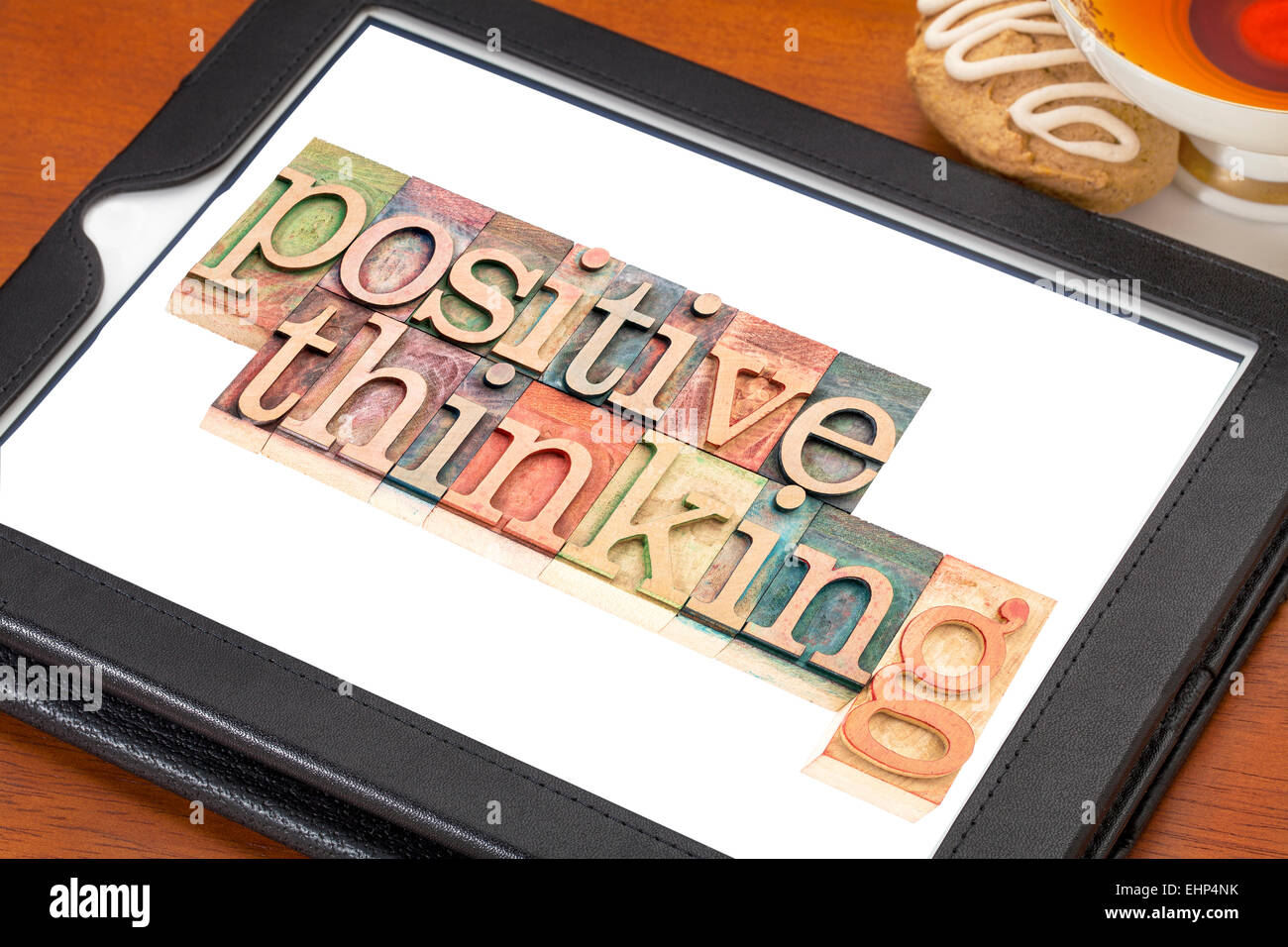Positive thinking text hi-res stock photography and images - Alamy