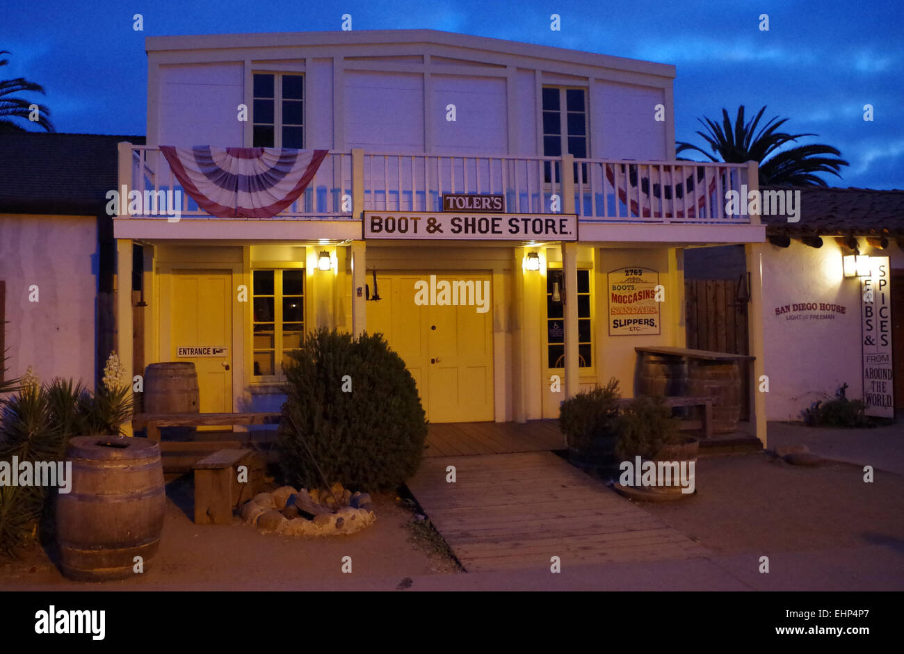 USA - old western architecture Stock Photo - Alamy