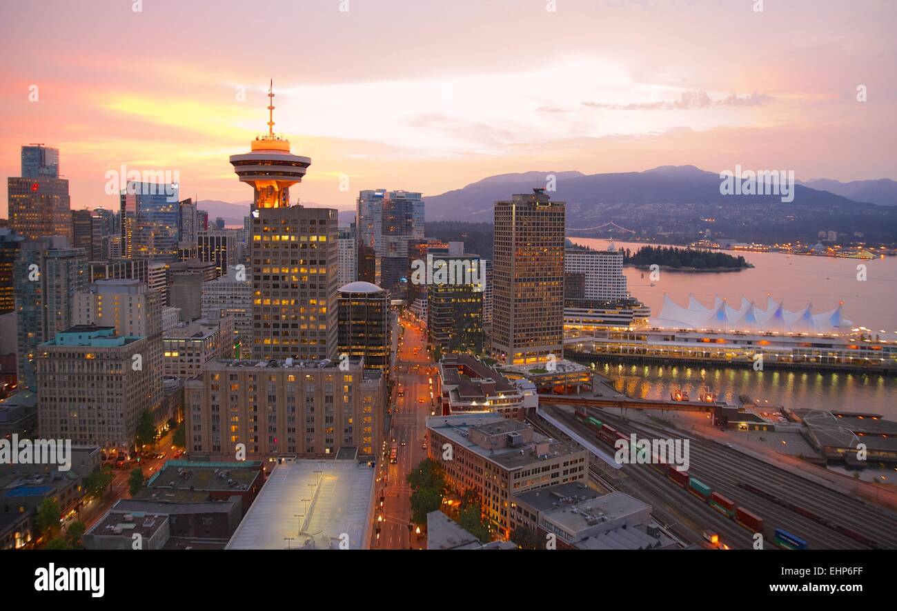 Vancouver lookout hi-res stock photography and images - Alamy