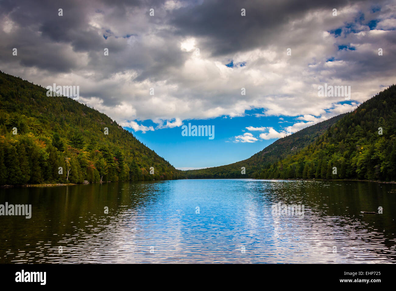 Bubble Pond, at Acadia National Park, Maine Stock Photo - Alamy