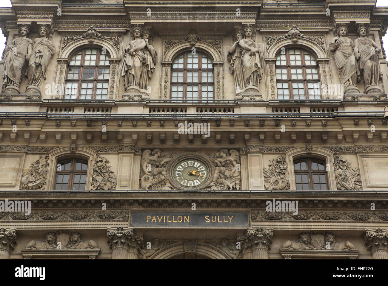 Renaissance wing of the Louvre Museum in Paris, France Stock Photo - Alamy