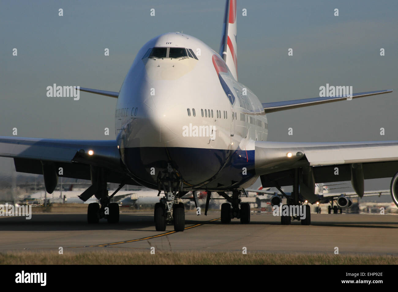 BA BRITISH 747 Stock Photo - Alamy