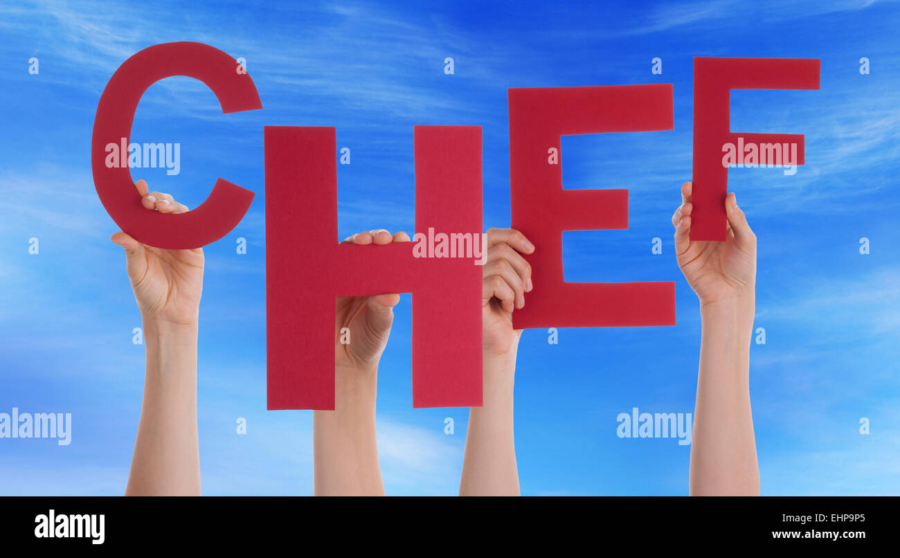 Many Caucasian People And Hands Holding Red Letters Or Characters ...