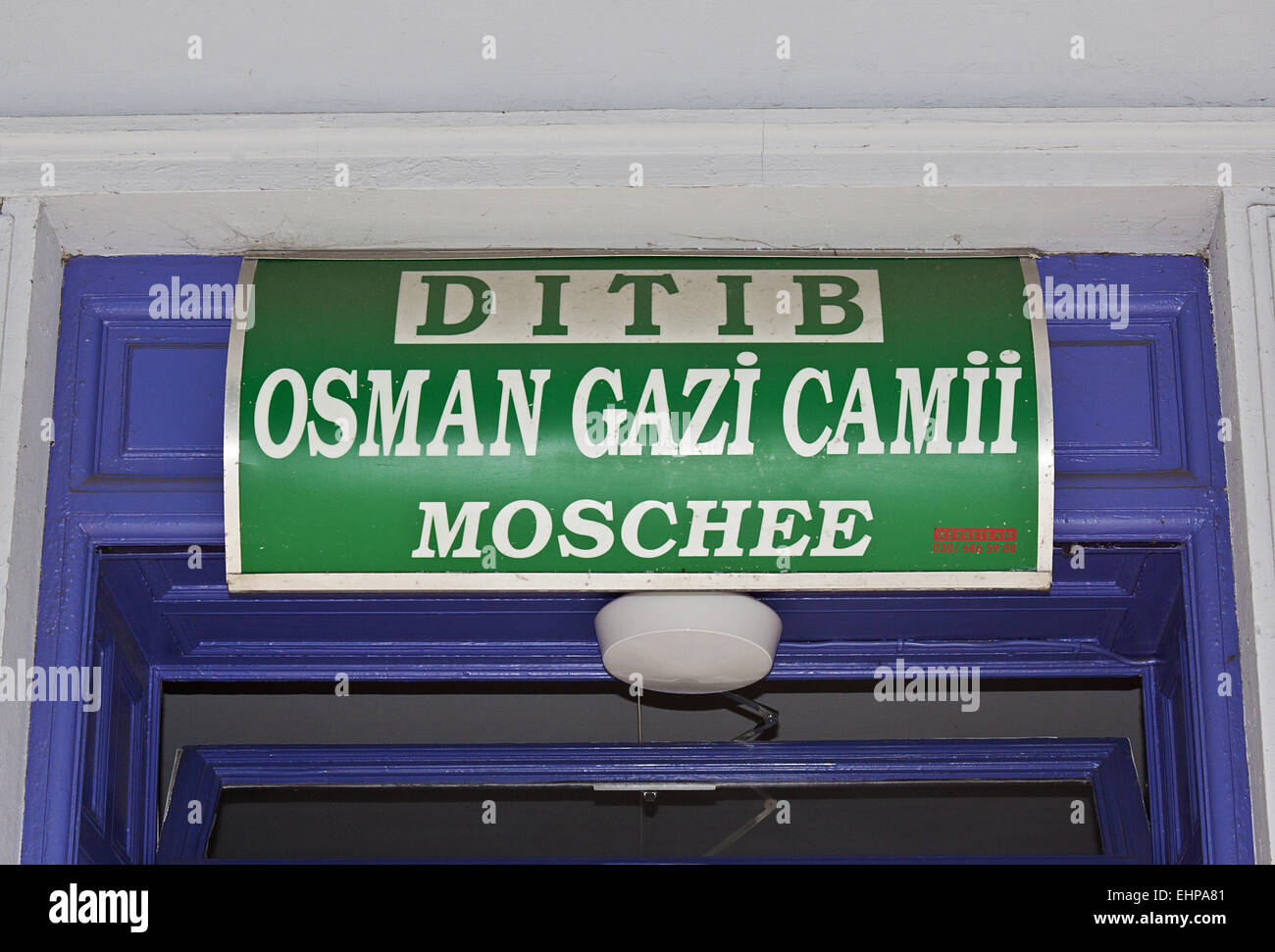 Mosque signs hi-res stock photography and images - Alamy