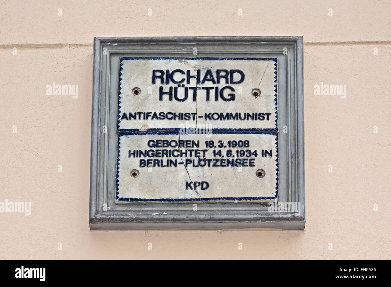 Prison plötzensee hi-res stock photography and images - Alamy