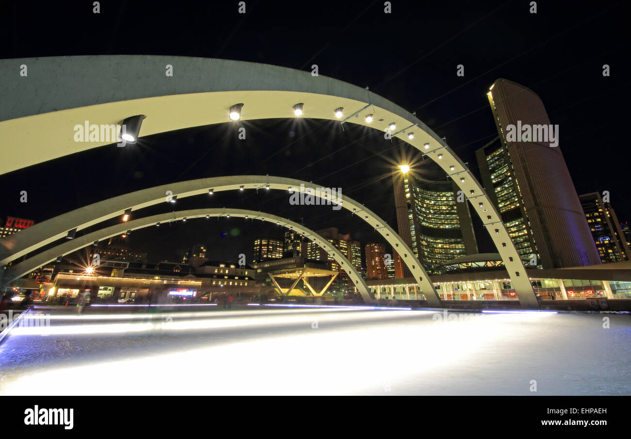 Toronto New City Hall was built in 1965, a landmark building in Toronto ...