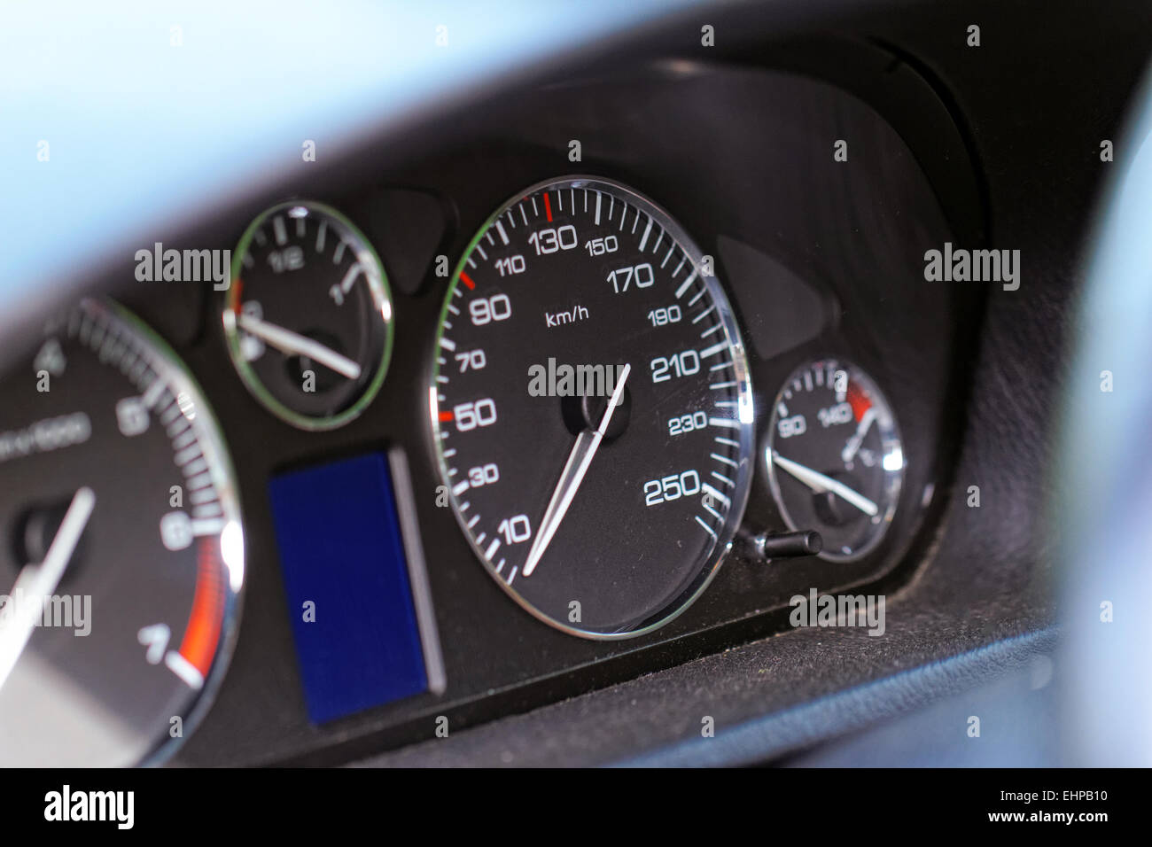 Close up modern car dashboard Stock Photo - Alamy