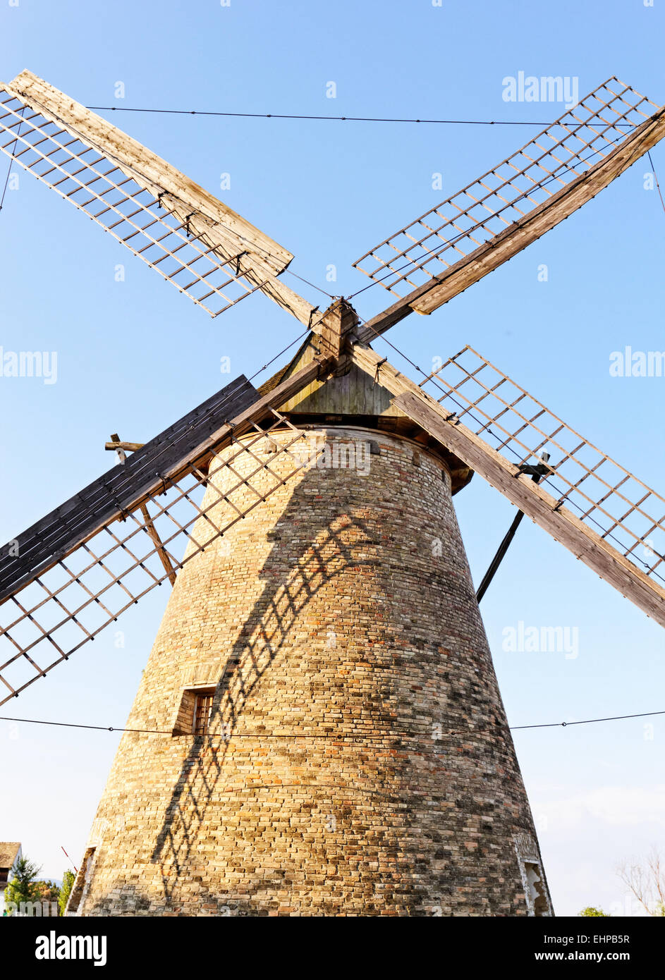 Old blue mill hi-res stock photography and images - Alamy