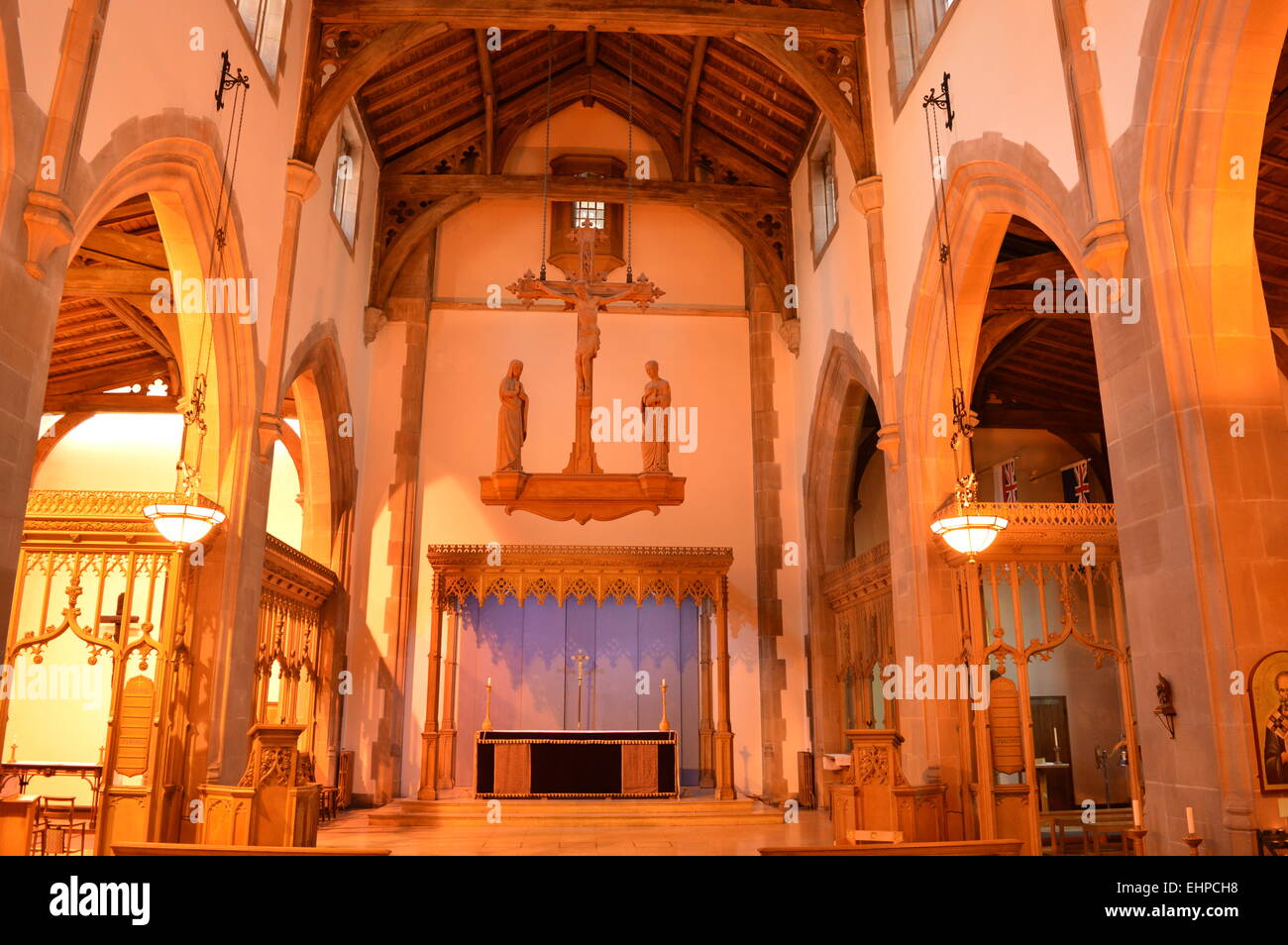 a holy church in liverpool Stock Photo - Alamy