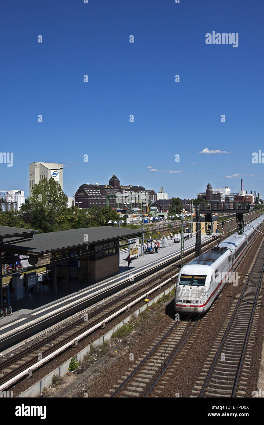 German railways intercity express passenger train hi-res stock ...