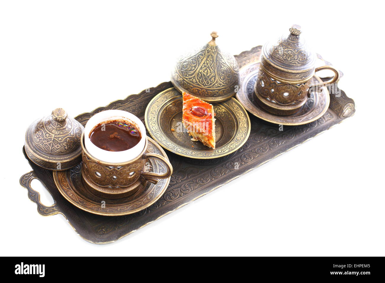 Arab coffee set hi-res stock photography and images - Alamy