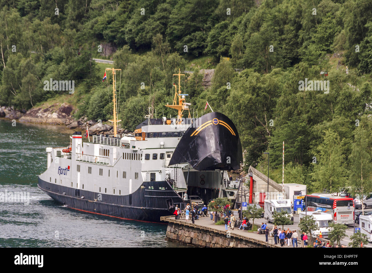 Unloading ferry hi-res stock photography and images - Alamy