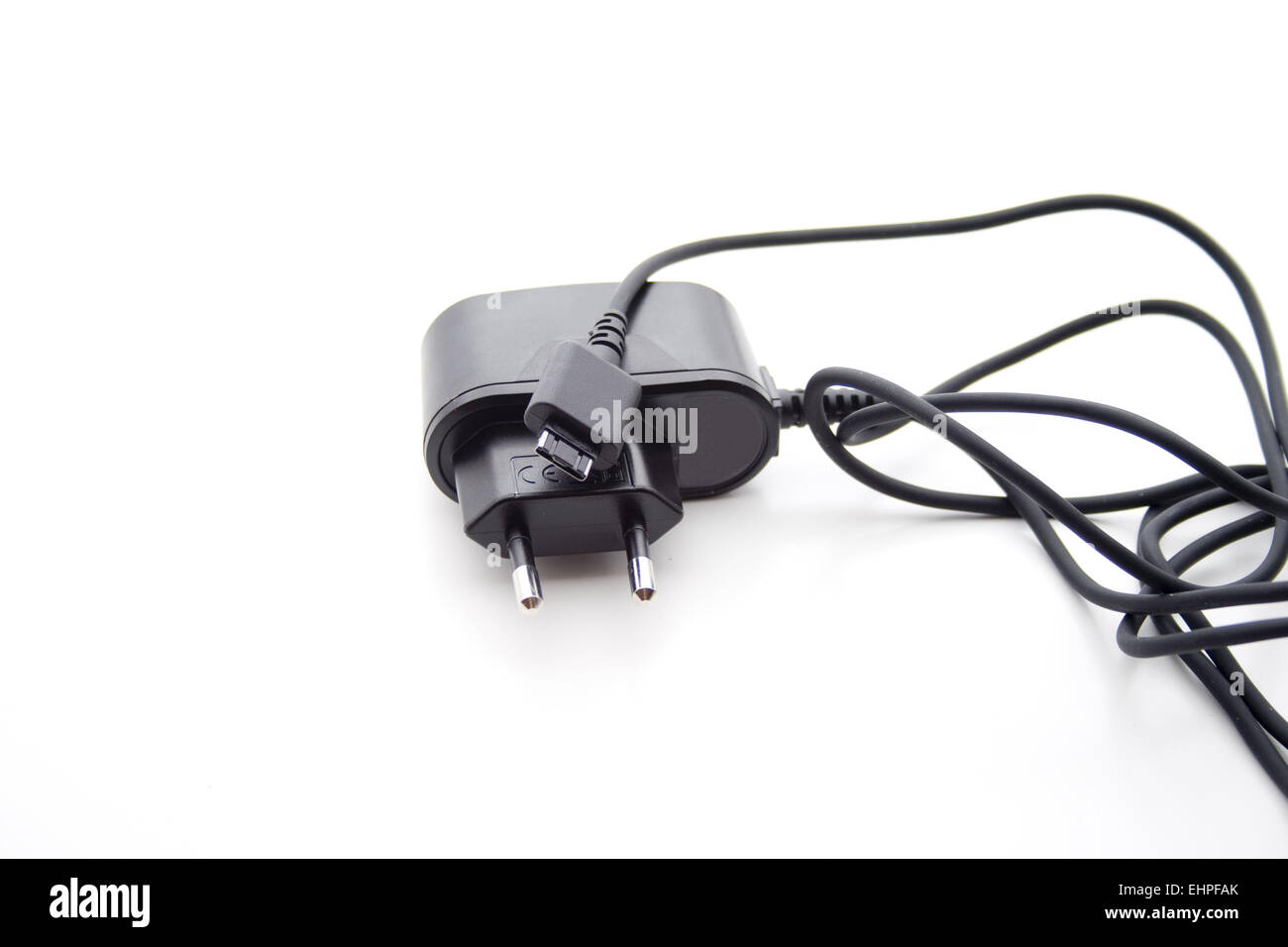 Black loading cable Stock Photo - Alamy