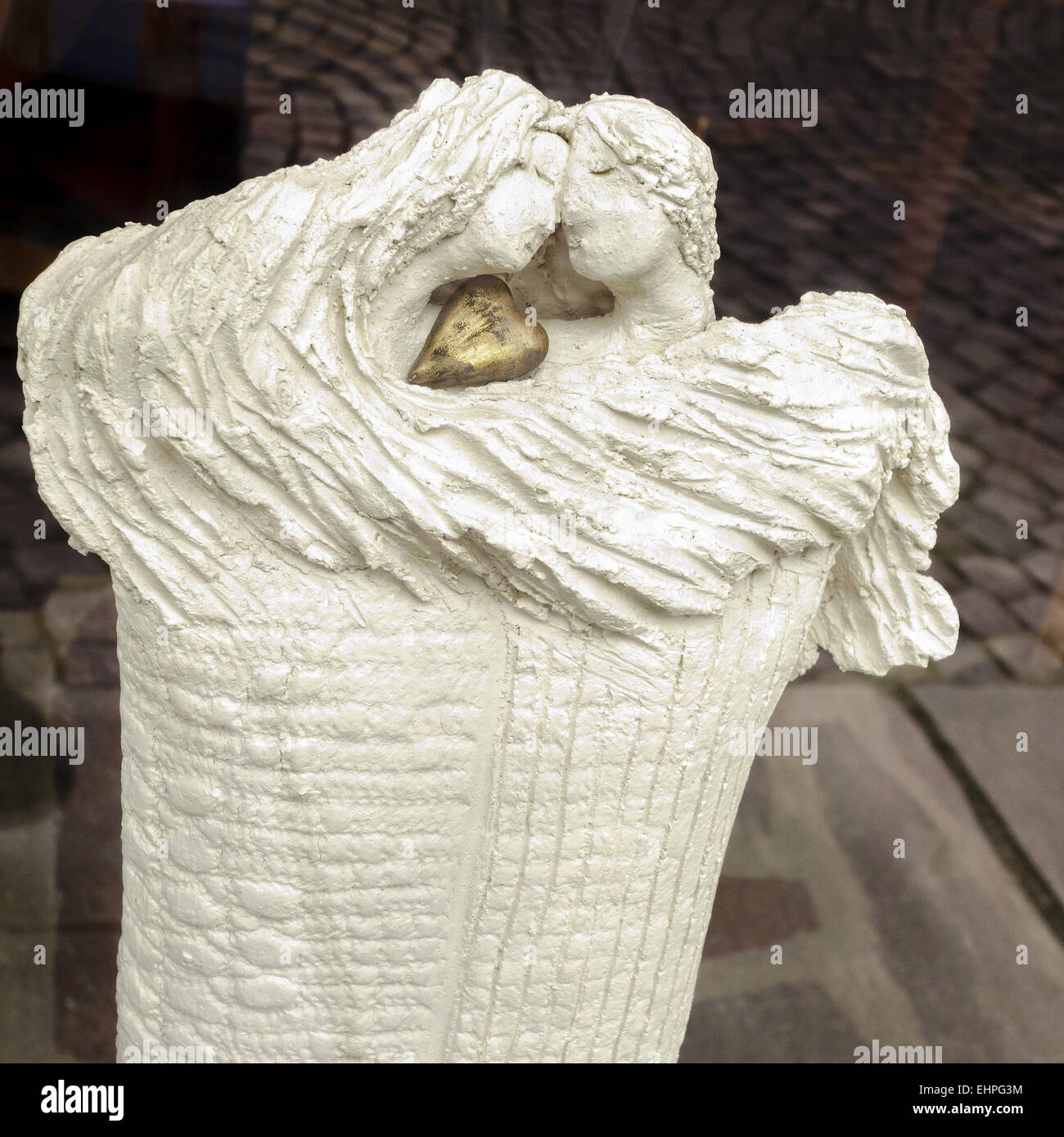Statue Of Entwined Couple Stavanger Norway Stock Photo - Alamy