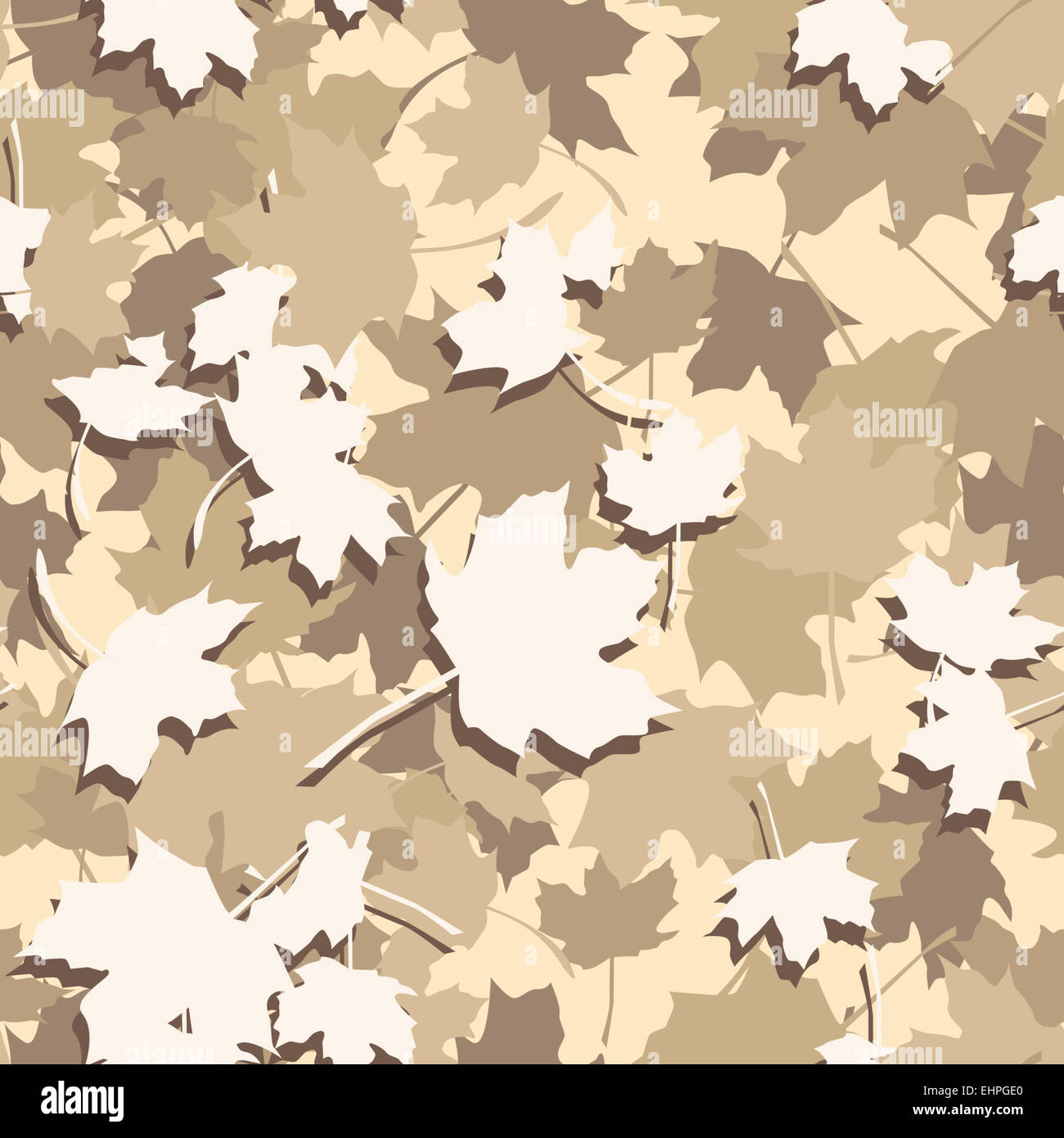 Seamless autumn leaves hi-res stock photography and images - Alamy