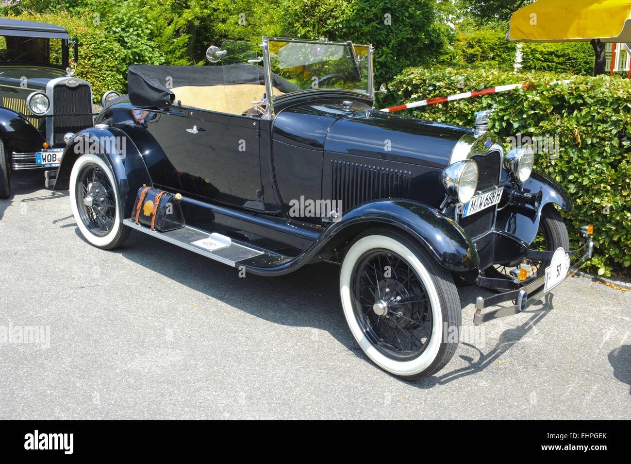 oldtimer car Ford A Cabriolet Stock Photo - Alamy