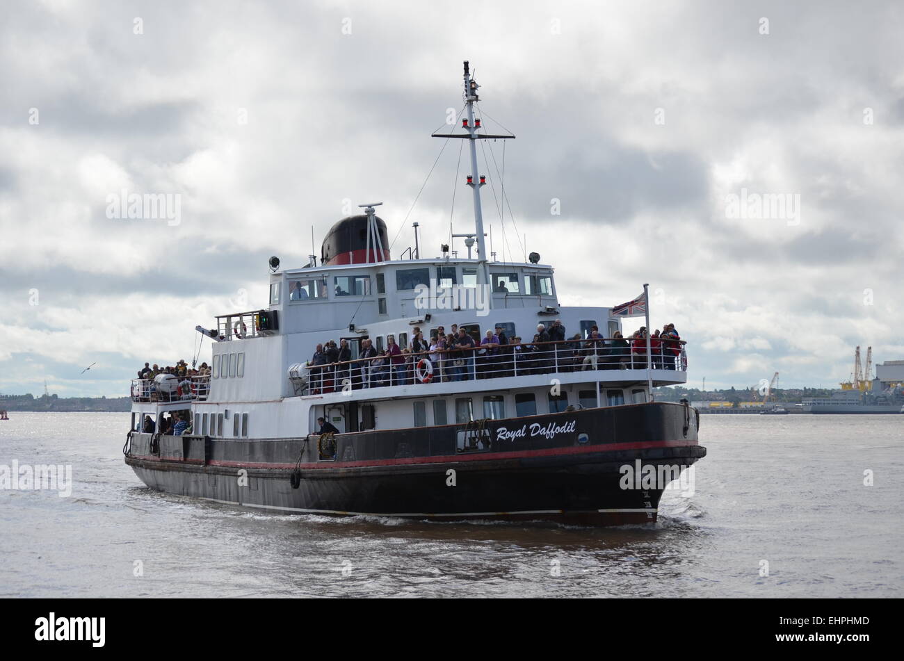 Mersey Ferry on the River Mersey,Liverpool Stock Photo - Alamy